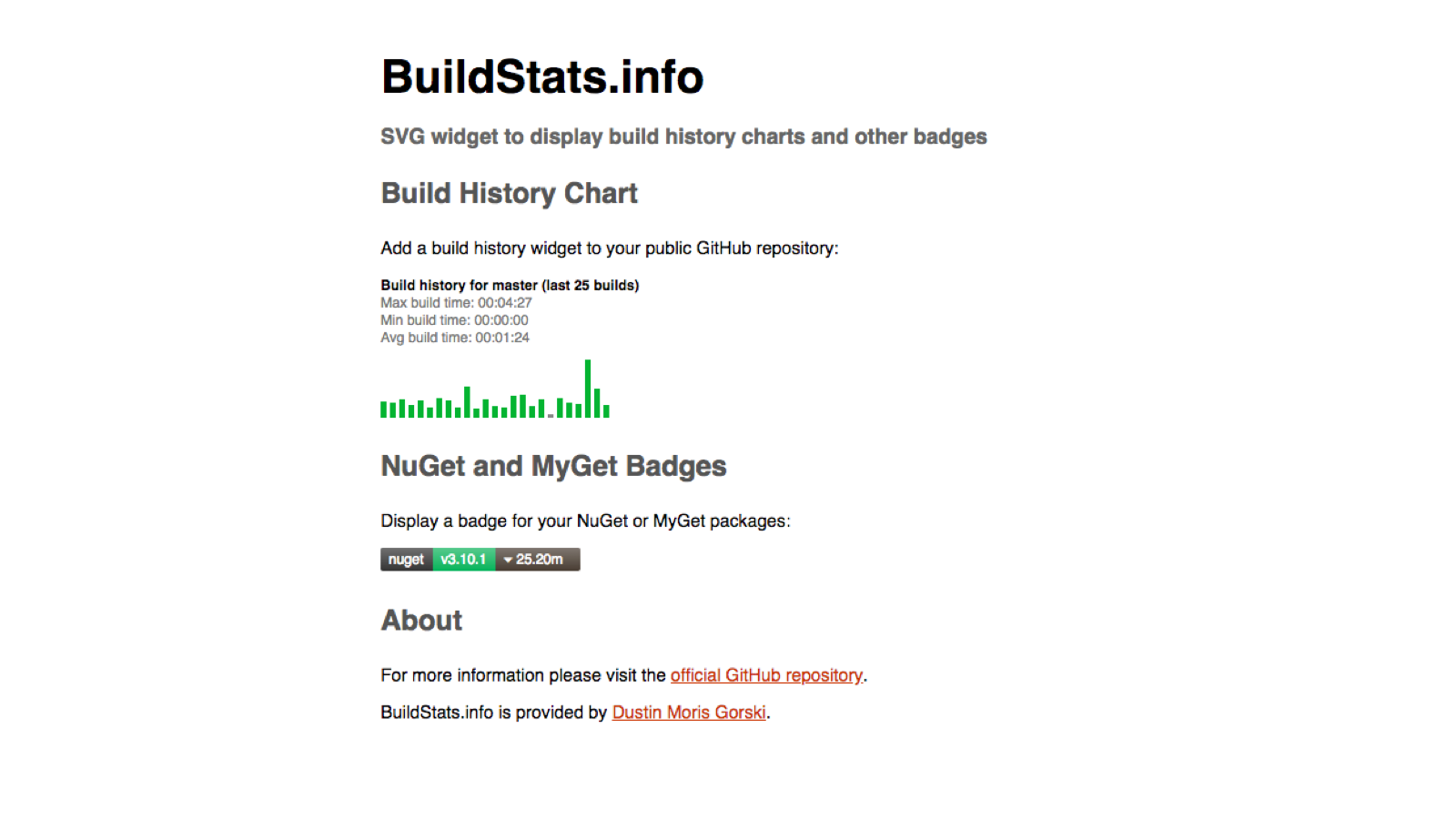 BuildStats.info - BuiltWithDot.Net